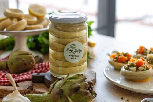 Konserve Çanak Enginar Tüketime Hazır 6-7 Adet I Köy Yakası